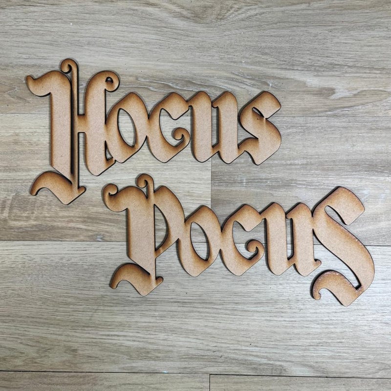 Hocus Pocu Cutouts - Etsy