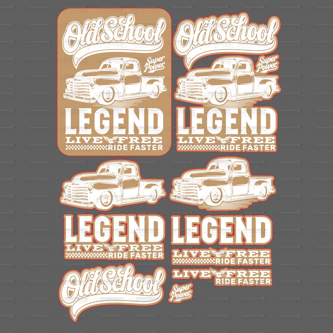Old School Legend - May Chalk Club SVG and PNG File I Digital File I ...