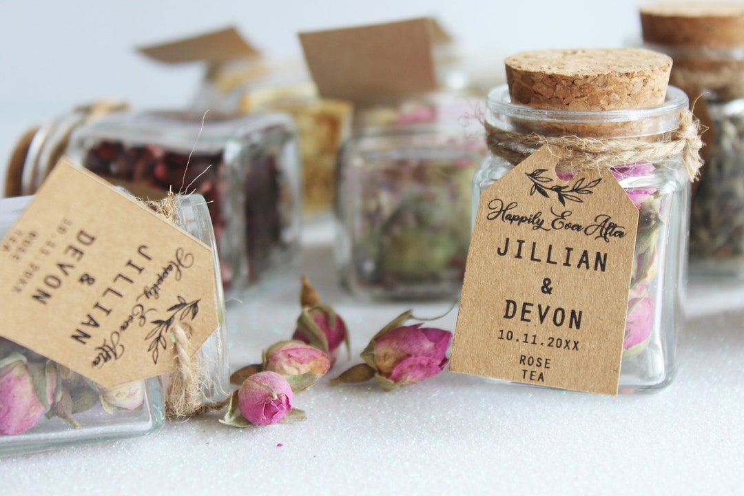 Wedding Tea Favors for Guests in Bulk, Bridal Shower or Bridal Tea ...