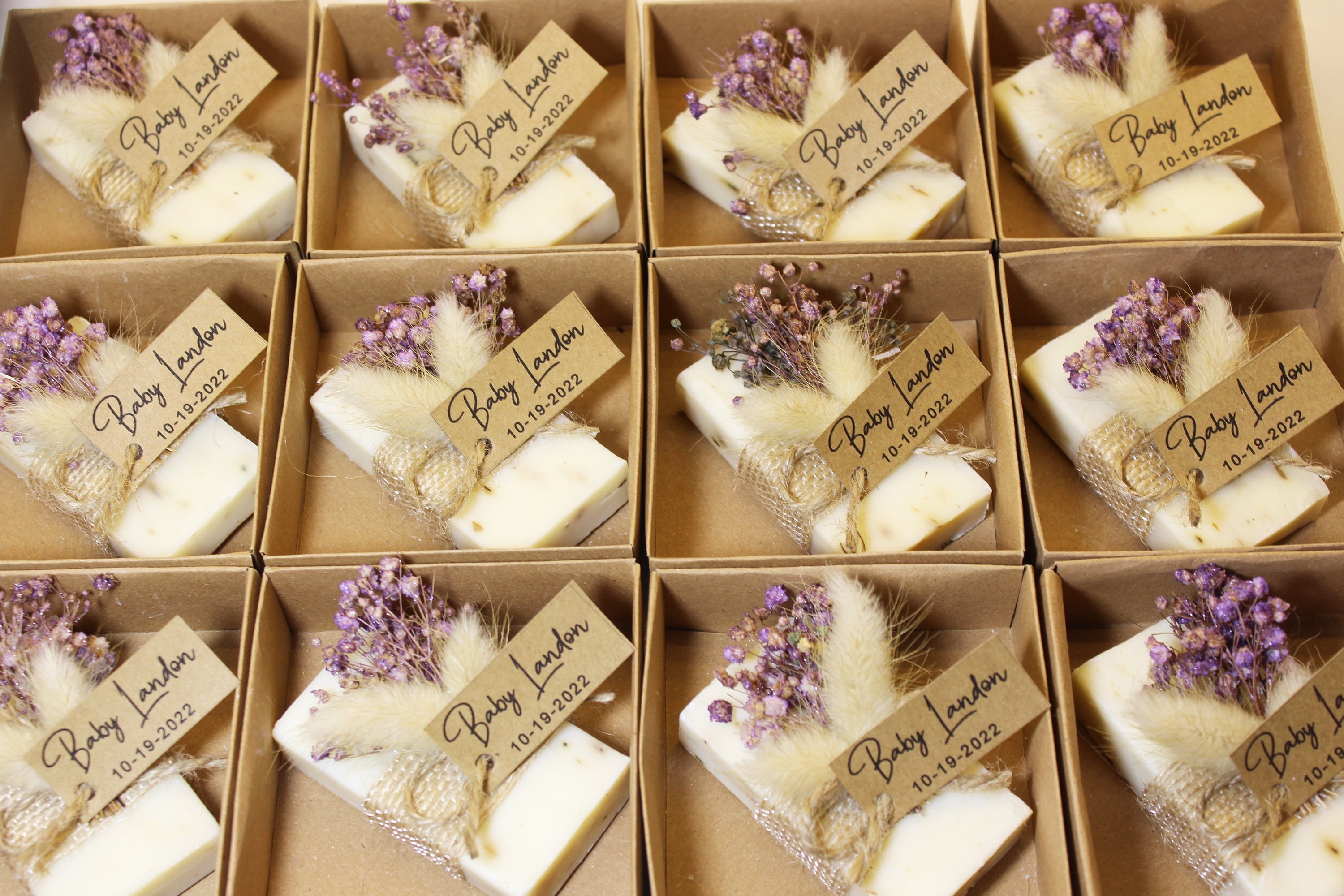 Wedding Favors For Guest Ts In Bulk Lavender Scented Soaps Etsy