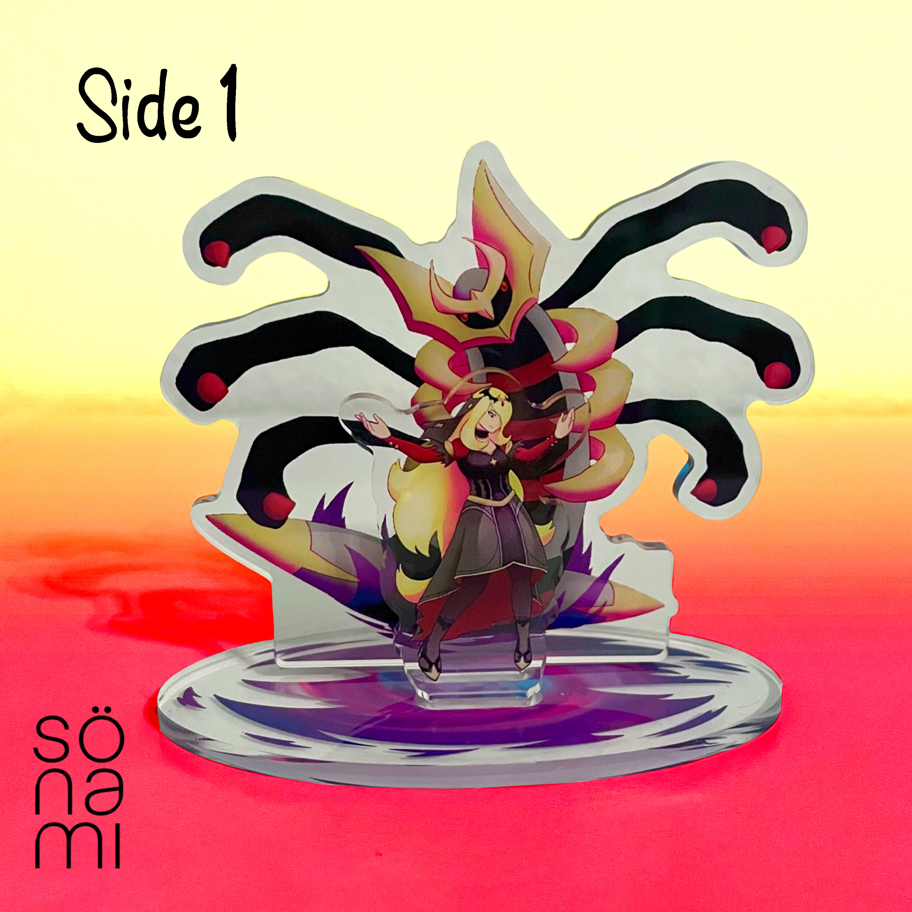 Cynthia Giratina Acrylic Standee Etsy