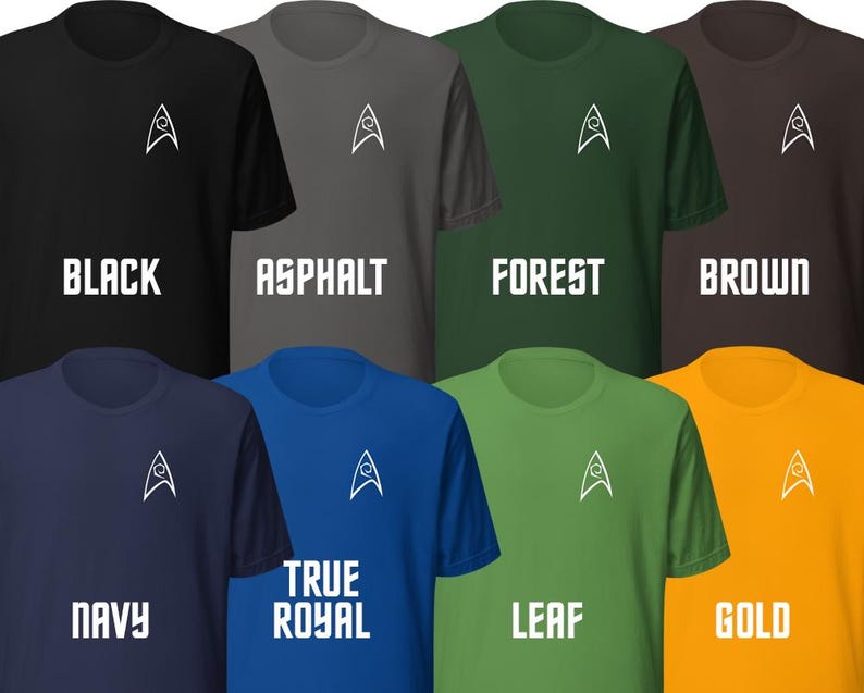 Simple Symbols - Starfleet Operations Insignia (2260s) T-shirt - Etsy