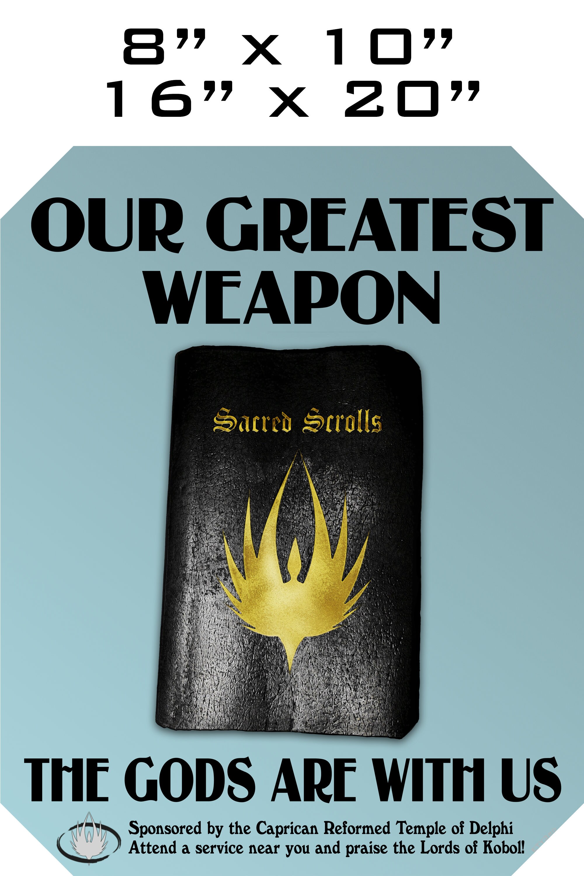 Cylon War Propaganda Poster - "the Gods Are With Us" - Etsy