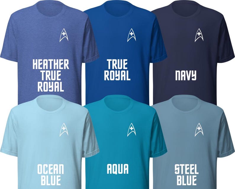 Simple Symbols - Starfleet Medical Insignia (2260s) T-shirt - Etsy
