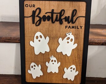 Bootiful Home, Bootiful Family, Ghost Family, Halloween Decor ...