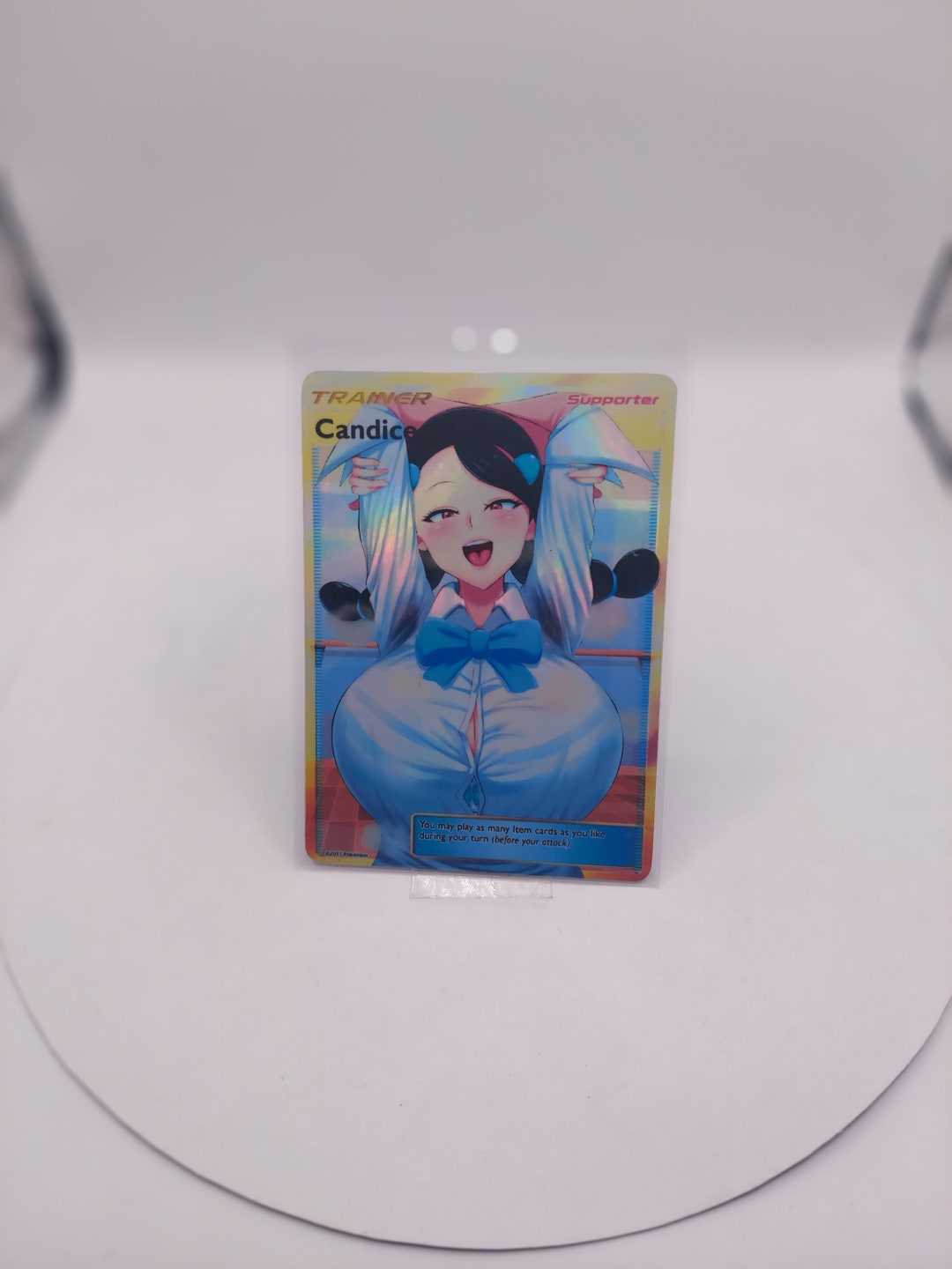 Candice Holographic Orica Card - Etsy