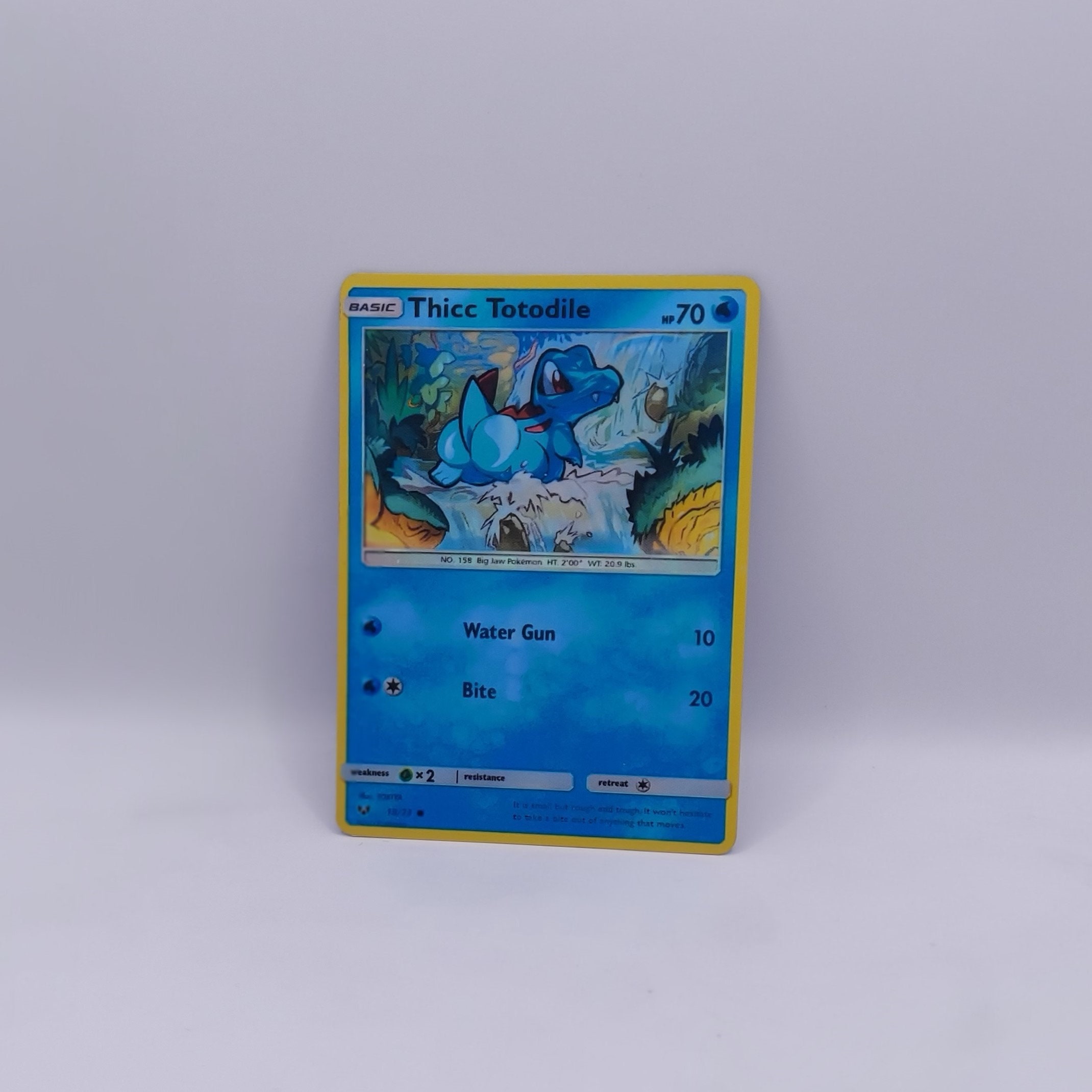 Totodile Card