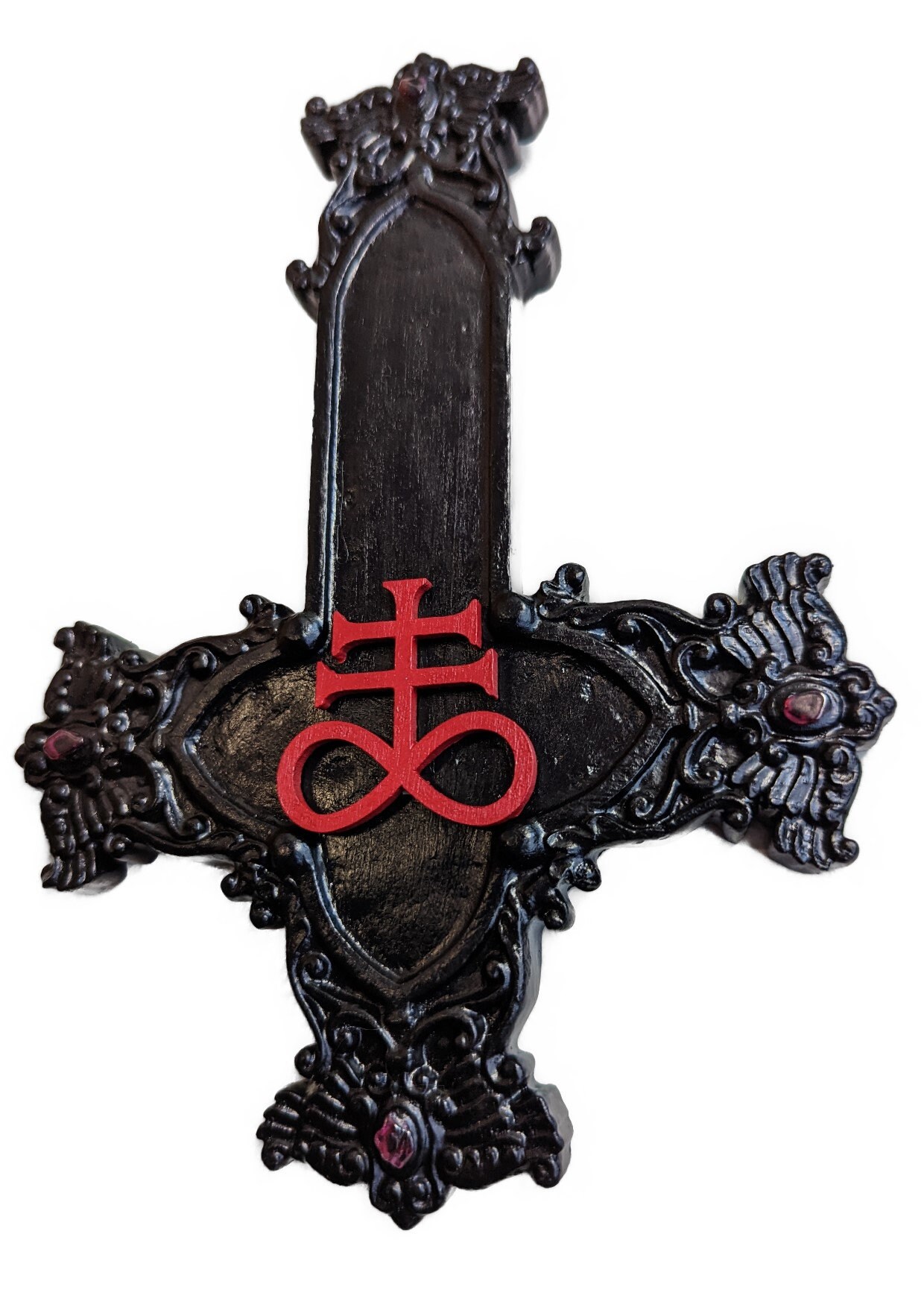 Antichrist Cross With Snake