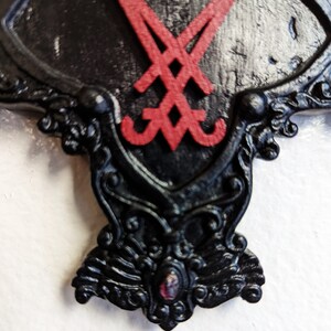 Unholy Cross satanic Cross Inverted Cross Pentagram Sigil of Lucifer ...
