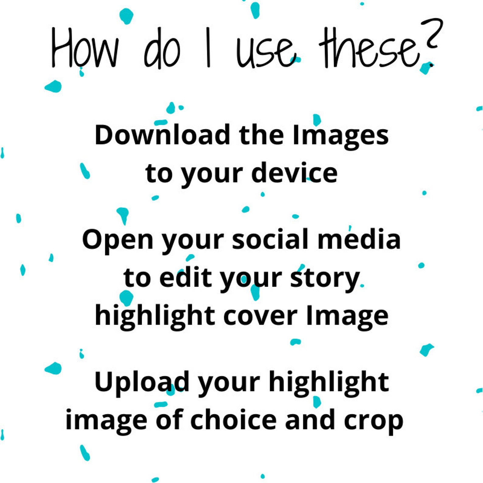 Social Media Story Highlight Covers // Instagram Story Highlight Covers ...