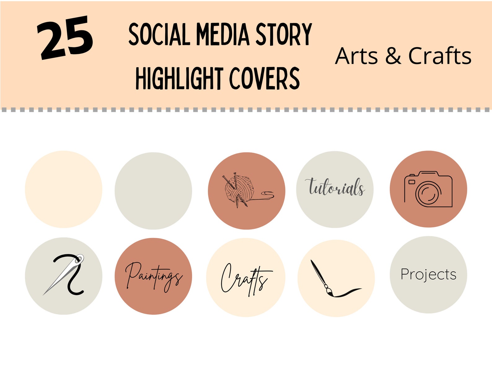 Social Media Story Highlight Covers // Instagram Story Highlight Covers ...