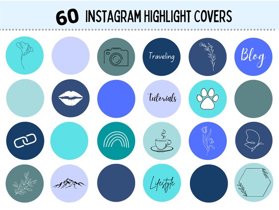 Social Media Story Highlight Covers Instagram Highlight - Etsy