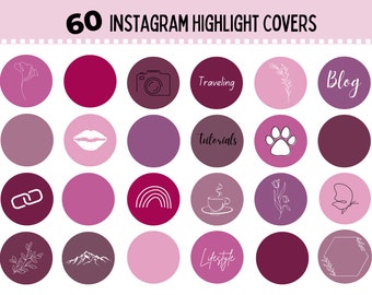 Social Media Story Highlight Covers, Instagram Story Highlight Covers ...