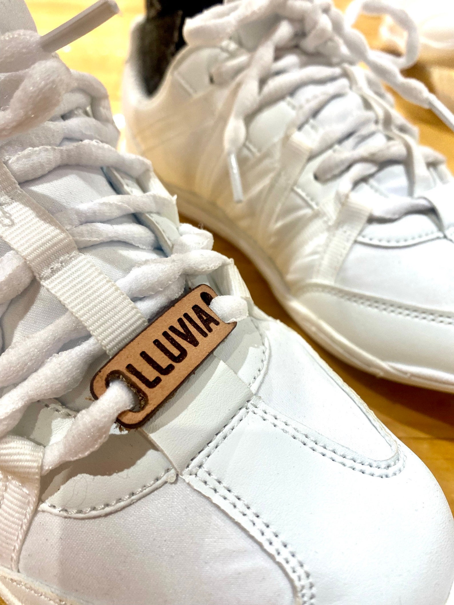 Shoe Tag | Shoelace Tag | Custom Leather Tag | Custom Shoe Name Tag ...