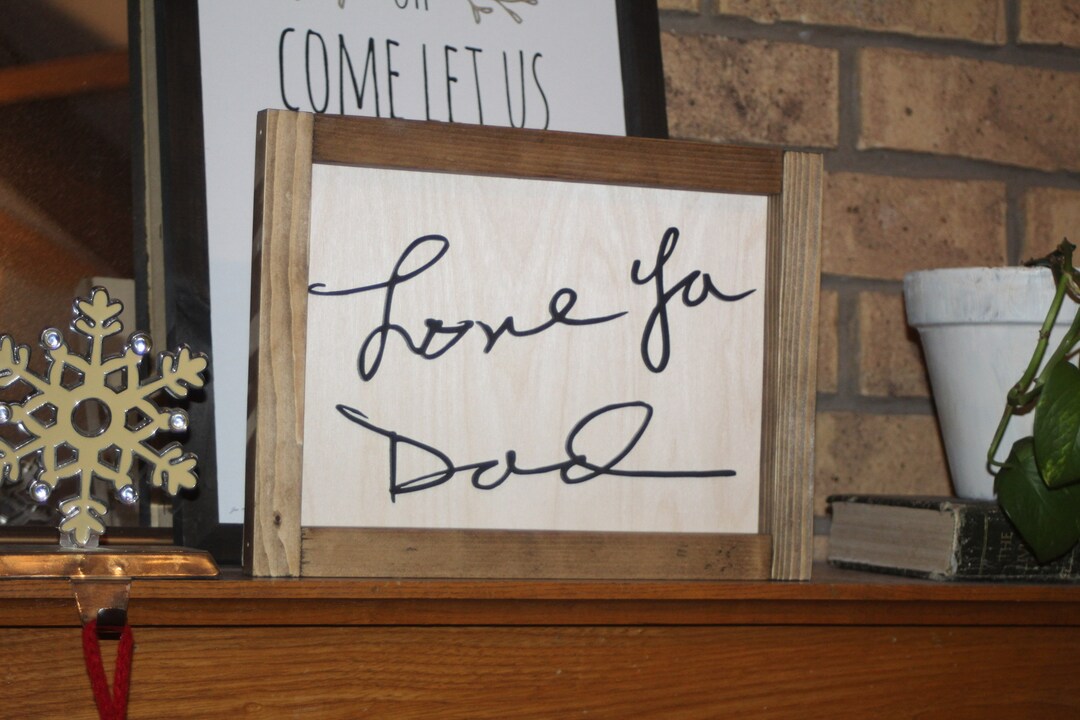 Custom Handwriting Sign - Etsy