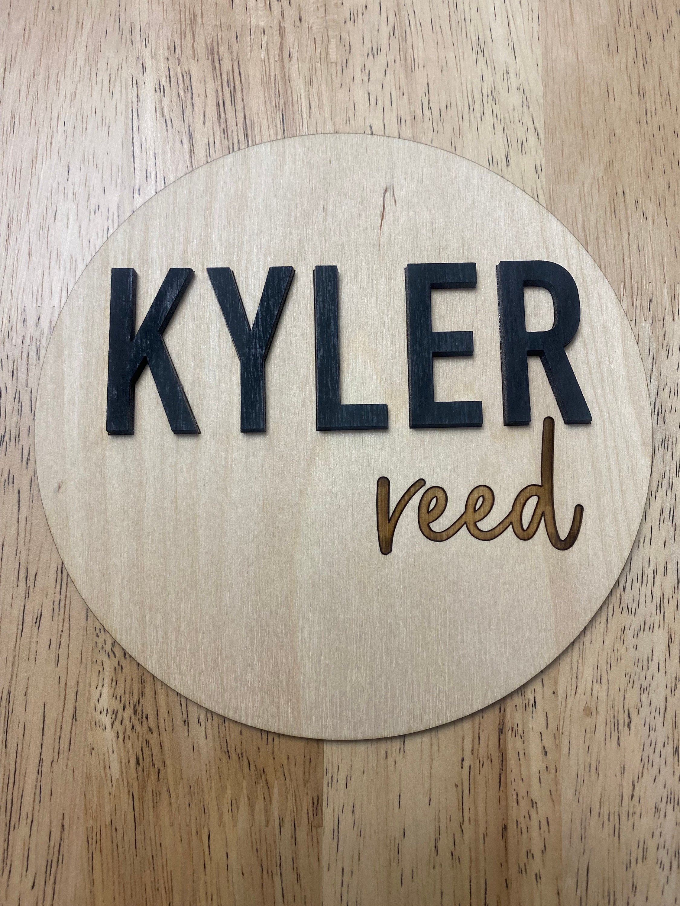 Baby Name Plate | Dorm Name Sign | Baby Name Sign | Birth Name ...