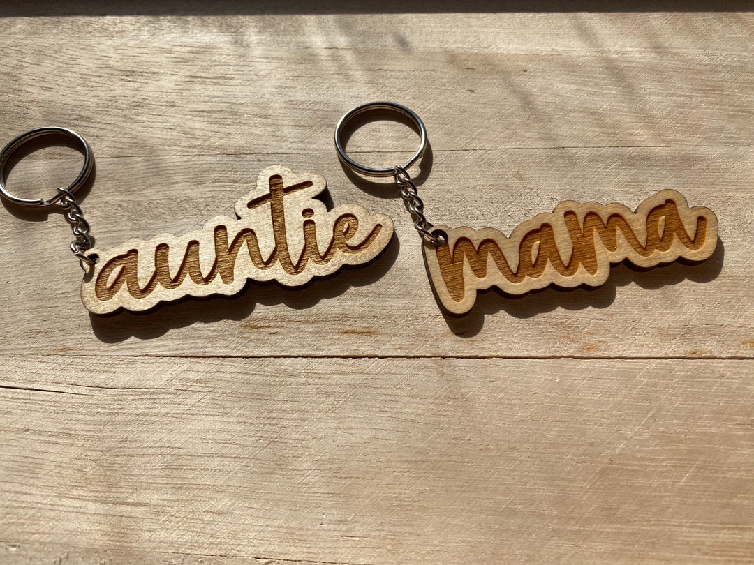 Mother's Day Gift | Custom Keychain | Engraved Mama Keychains | Acrylic ...
