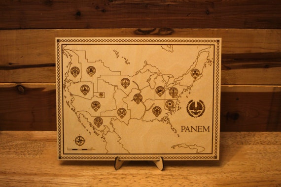 Hunger Games Districts Map