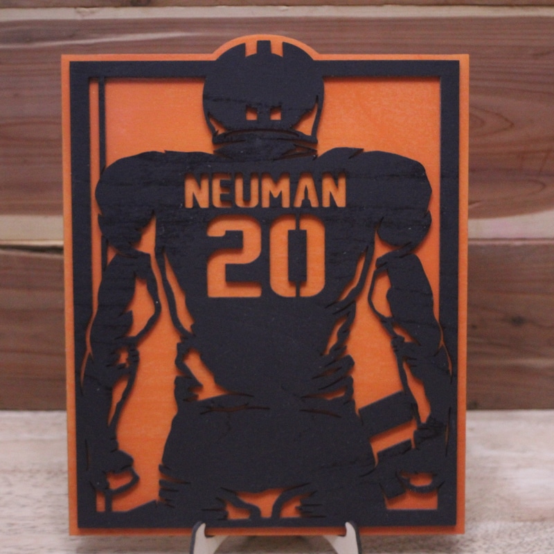 Football Plaque - Etsy