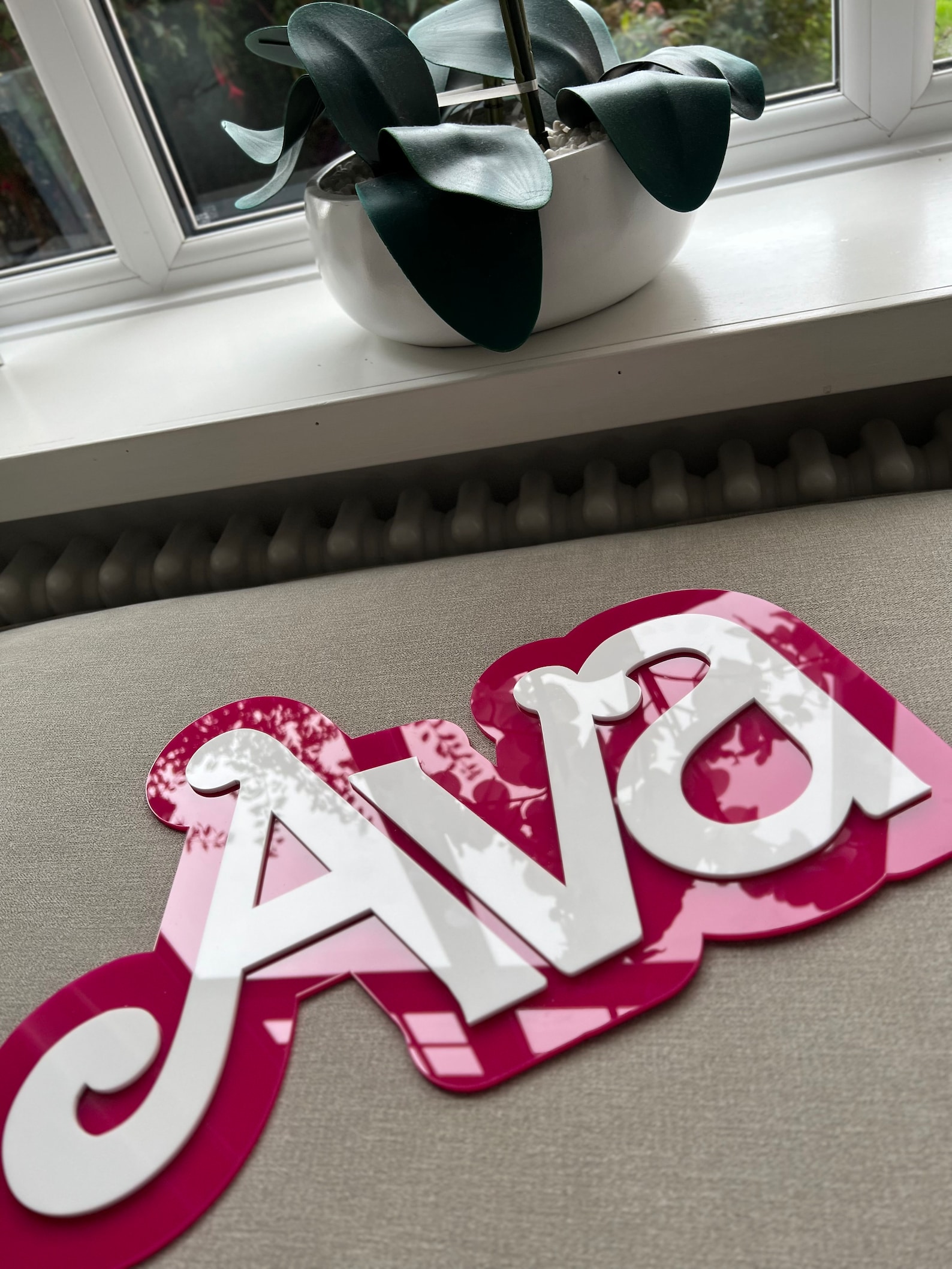 Barbie Sign Barbie Barbie Bedroom Barbie Acrylic Sign Pink Barbie Gift ...