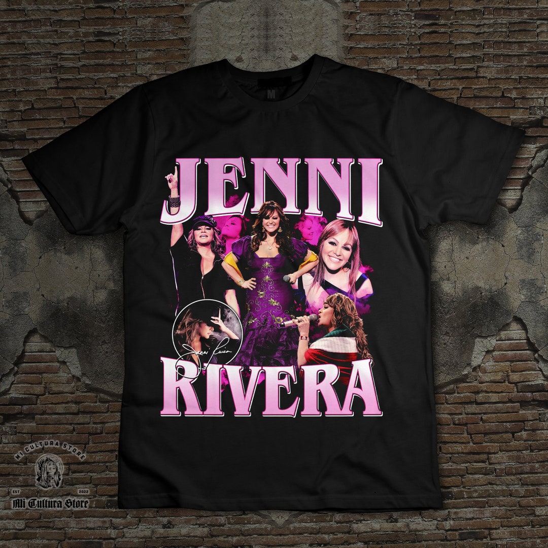 Jenni Rivera Vintage Look Camiseta Regional LA diva Abeja Reyna Jenni ...