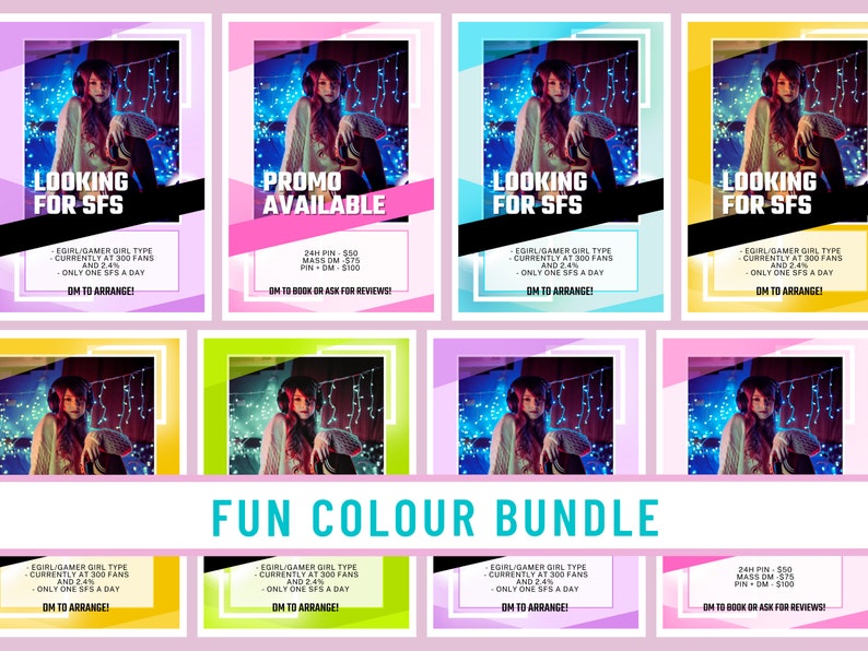 Onlyfans Flyer Template SFS or Promo Easy to Edit Onlyfans - Etsy