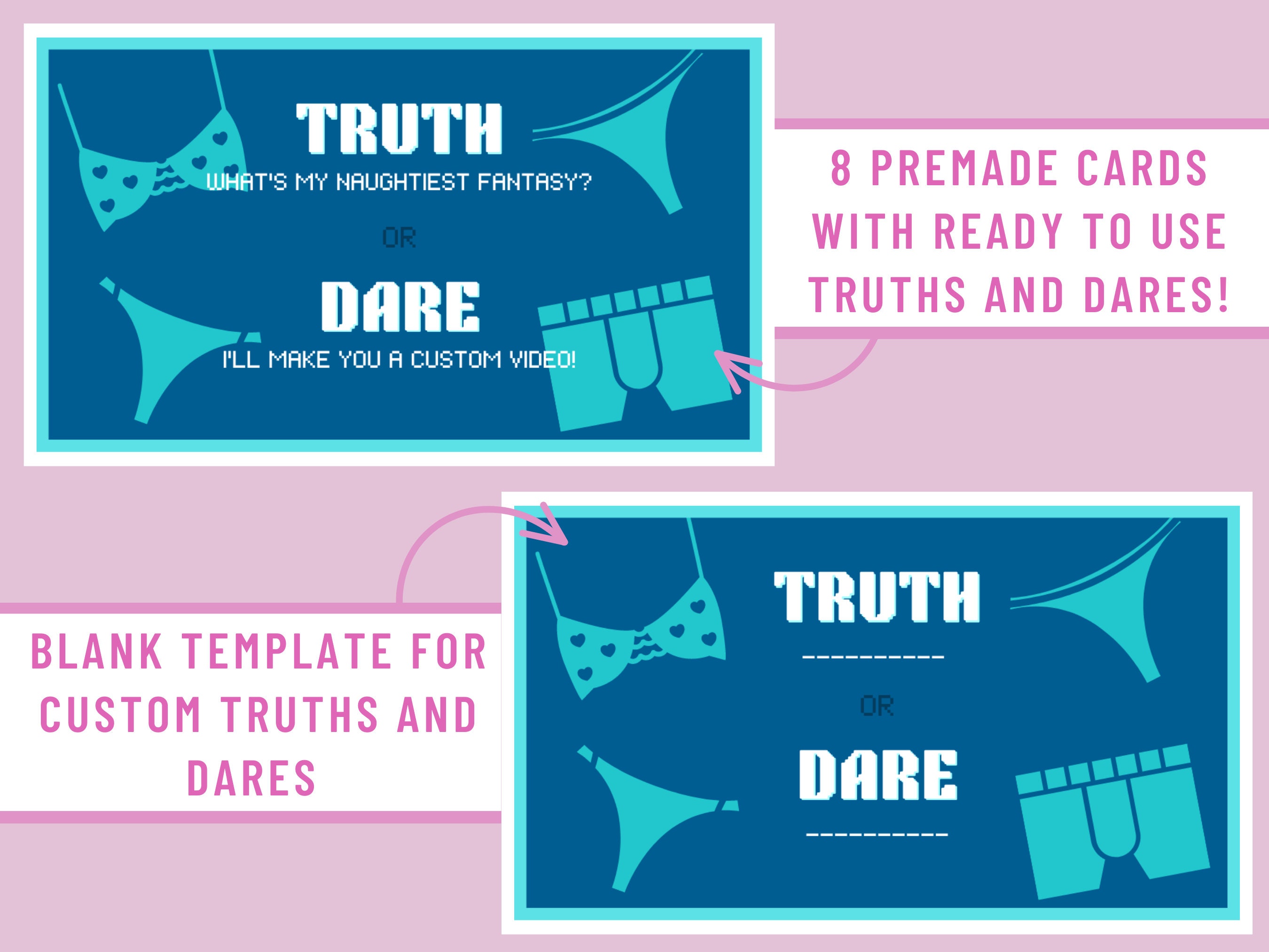 Tip Game Naughty Truth or Dare - Printable Adult Game for Adult ...