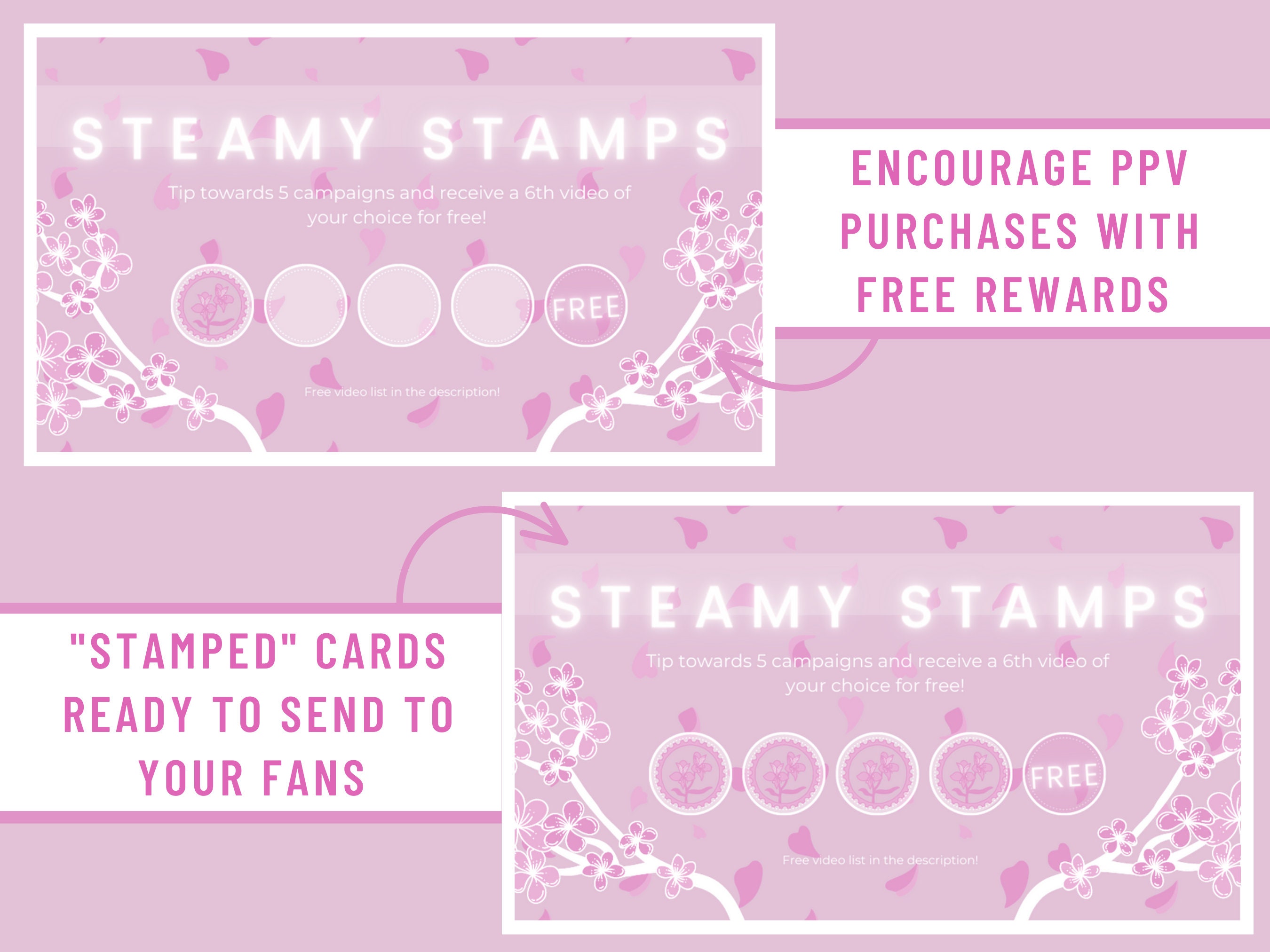Tip Game Steamy Stamps Printable Adult Game for Adult Creators Using ...