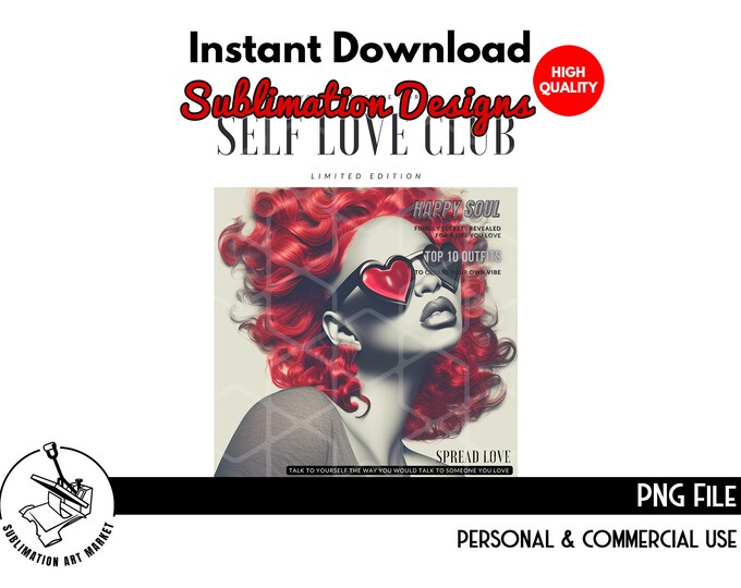 Self Love Self Love Clipart Inspirational Self Care Pngs for T-shirts ...