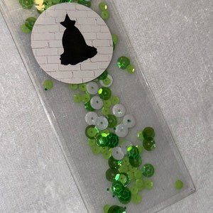 Wicked Witch of the West Elphaba Wizard of Oz Shaker Bookmark - Etsy