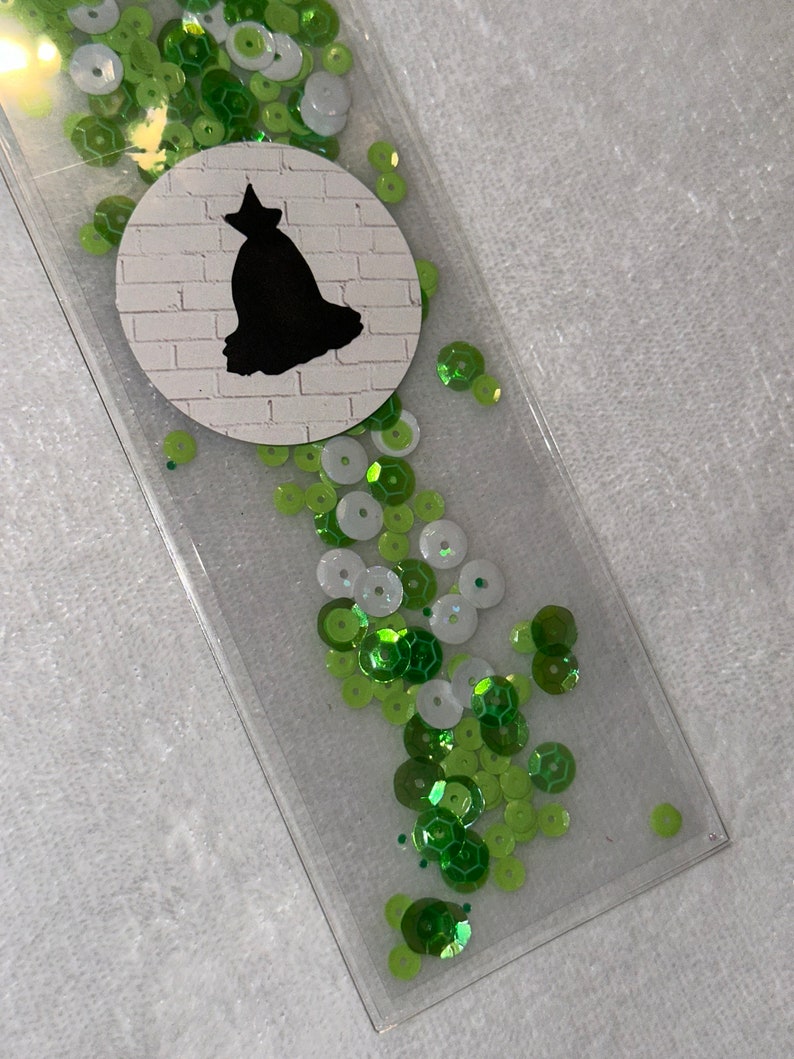 Wicked Witch of the West Elphaba Wizard of Oz Shaker Bookmark - Etsy