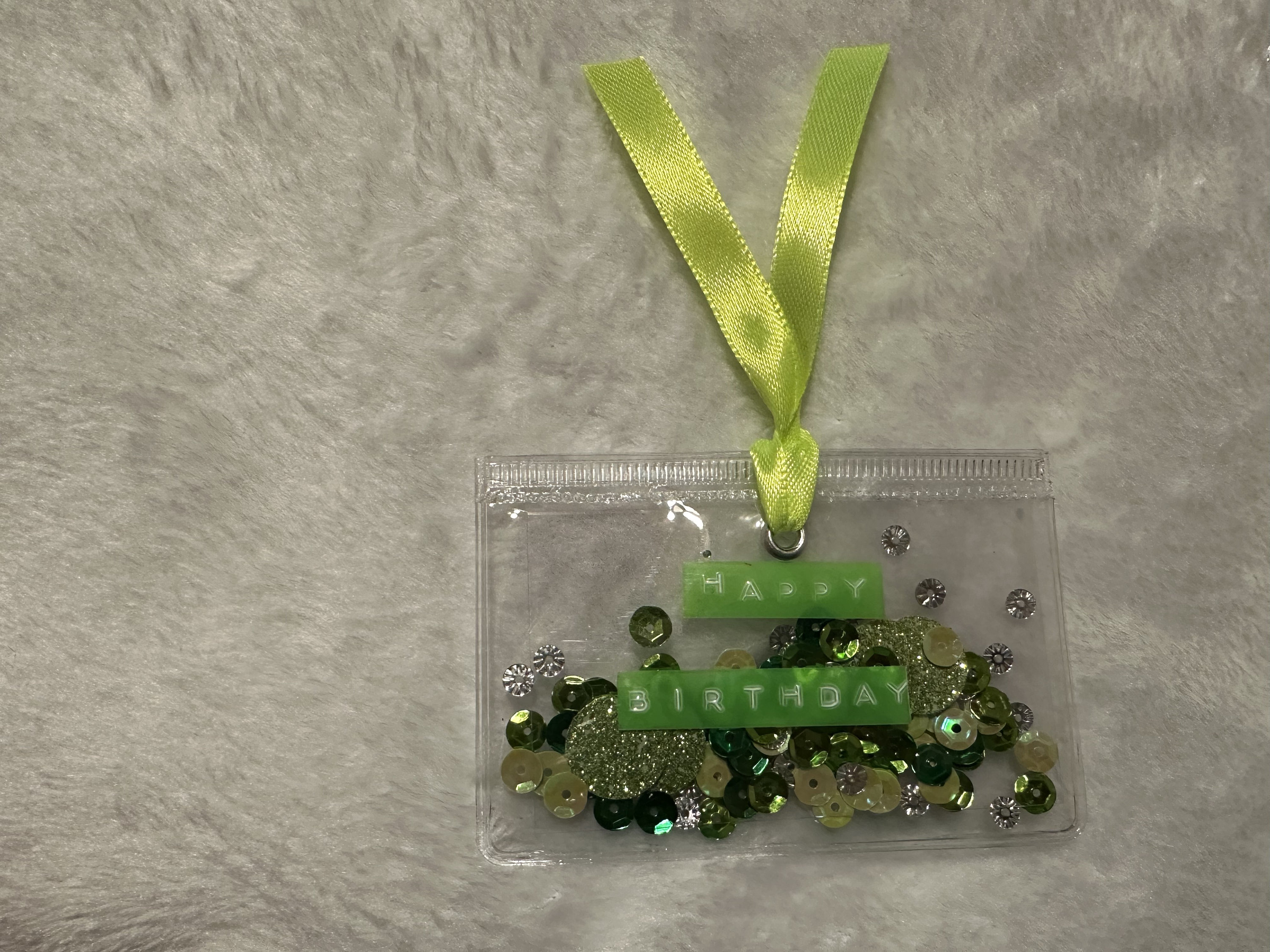Happy Birthday Shaker Gift Tag - Etsy