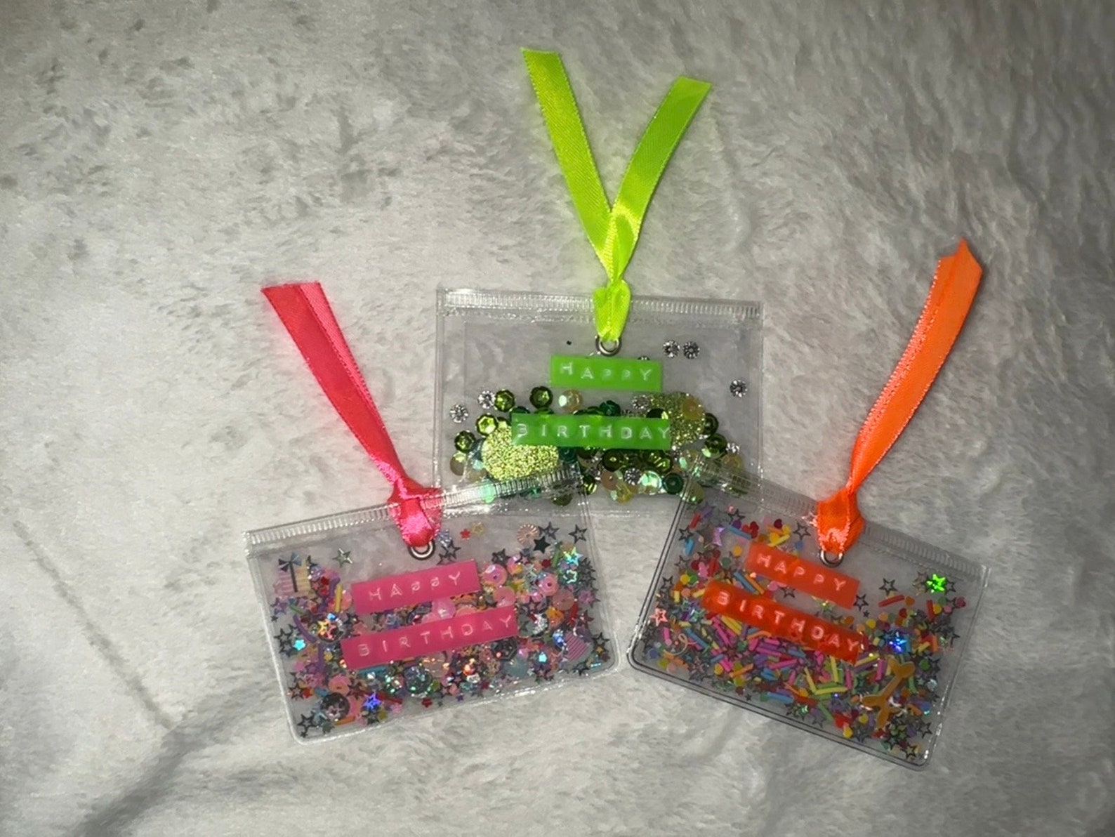 Happy Birthday Shaker Gift Tag - Etsy