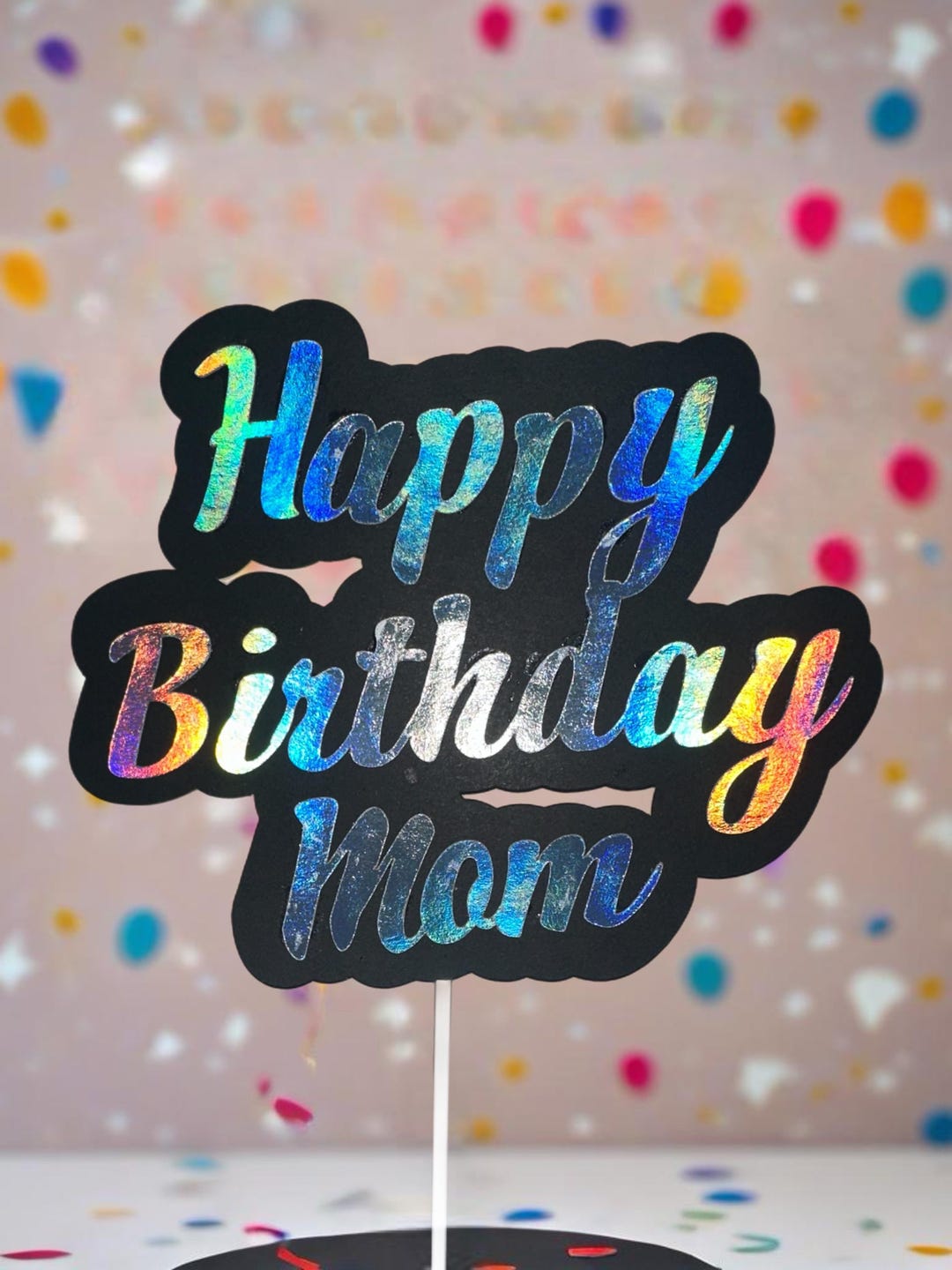 Custom Double Layer Cake Toppers - Etsy