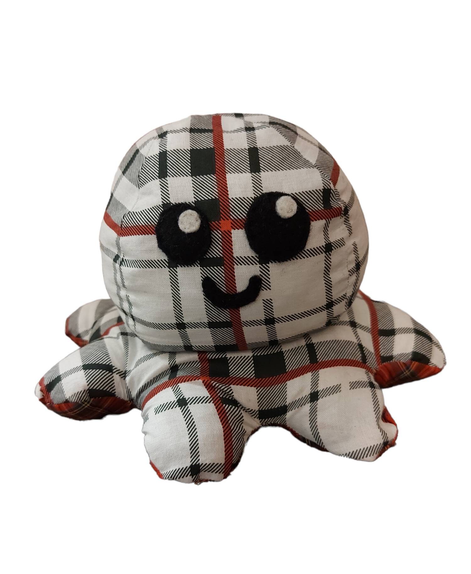 Custom Reversible Octopus Teddy any Colour, Any Size, Any Fabric, All ...