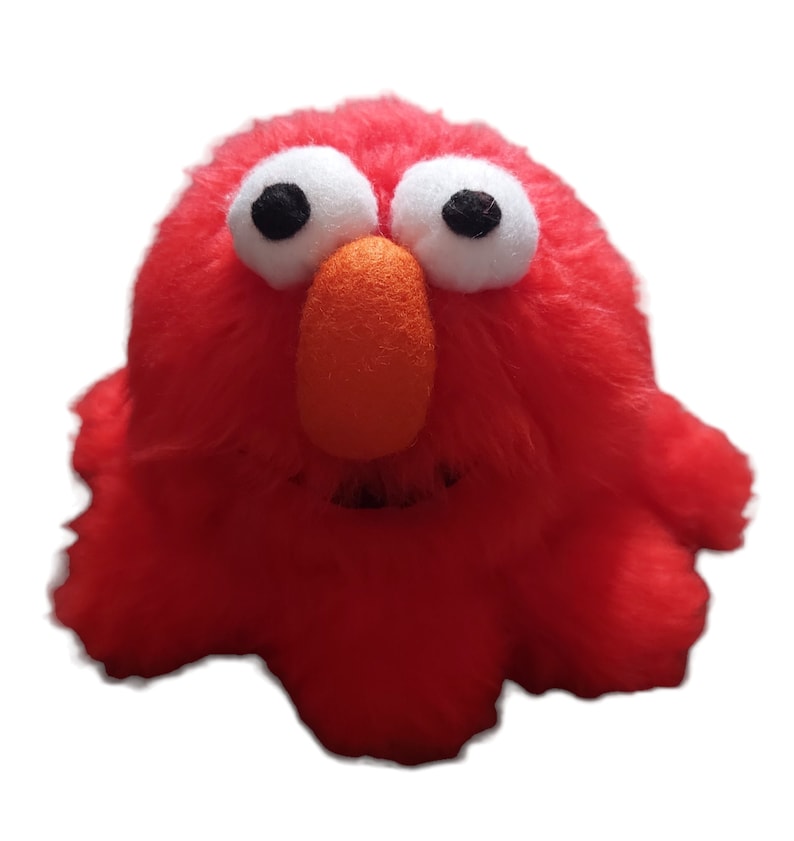 Reversible Elmo Inspired Octopus Plush - Etsy