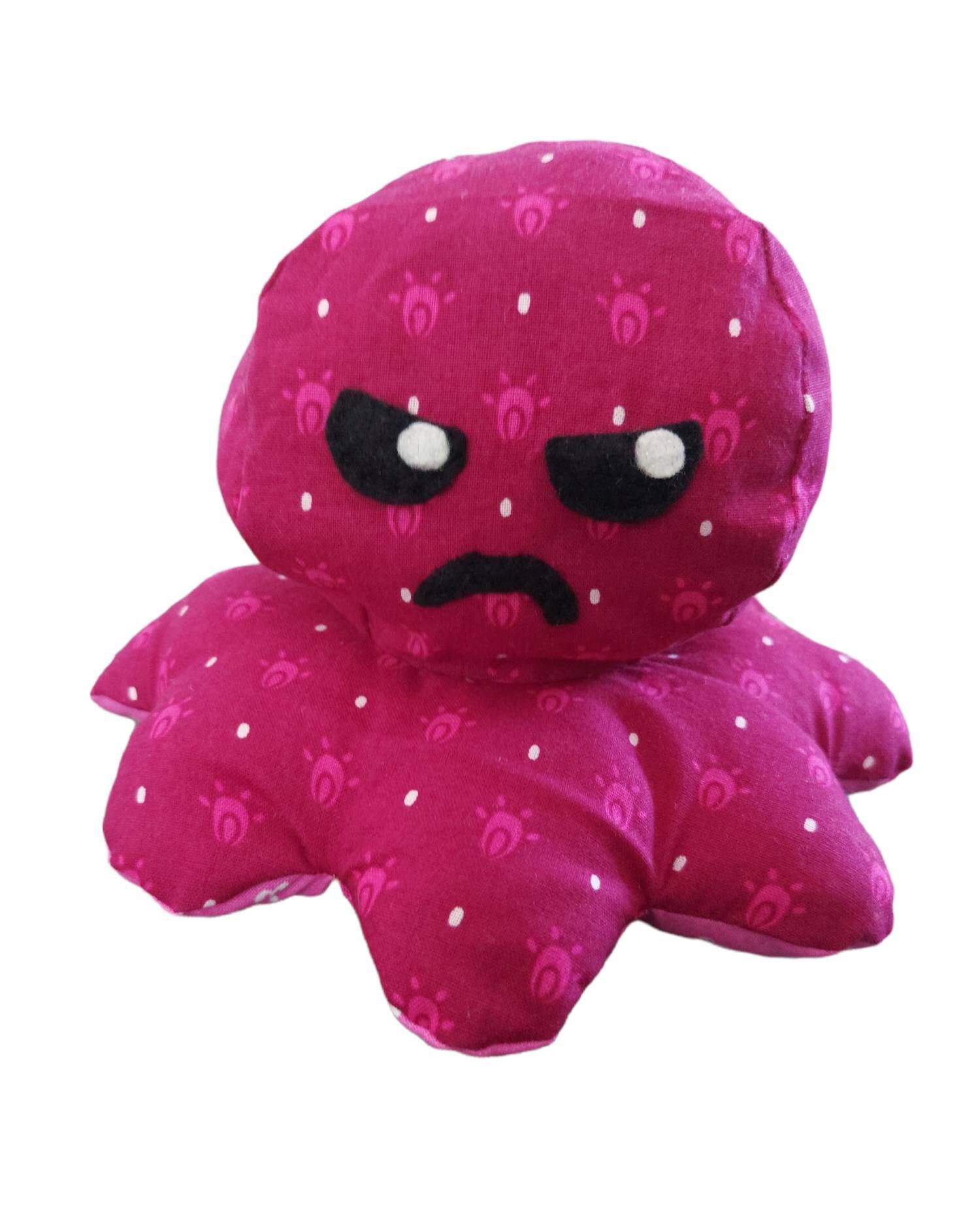 Custom Reversible Octopus Teddy any Colour, Any Size, Any Fabric, All ...