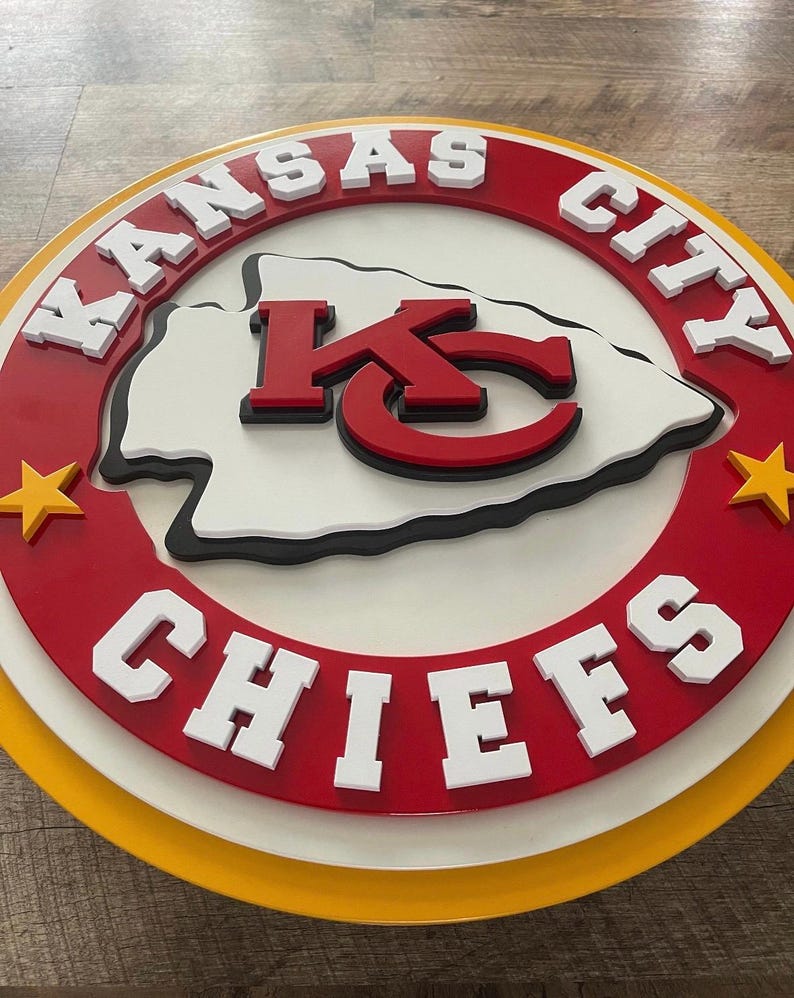 Kansas City Chiefs Sign - Etsy