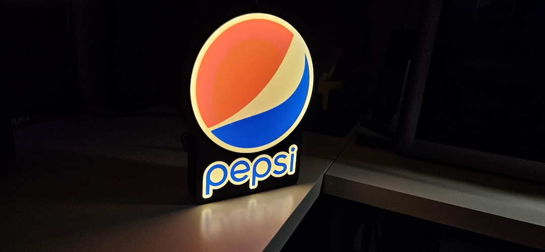 Pepsi Led Lightbox Sign Lamp LED Illuminated Pepsi Logo Sign House ...