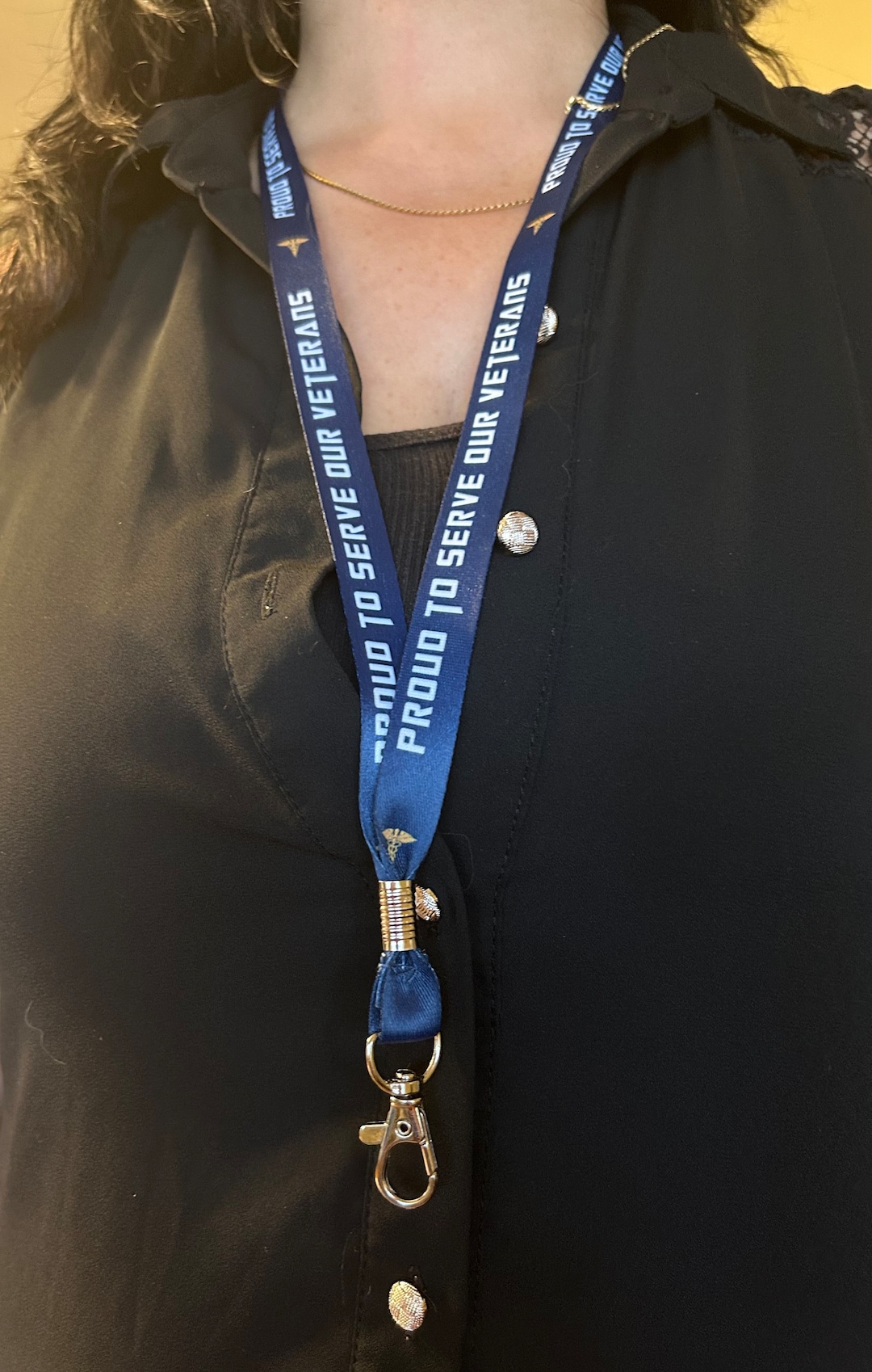 Veteran Affairs ID Badge Lanyard, Badge Holder Lanyard, VA Medical ...