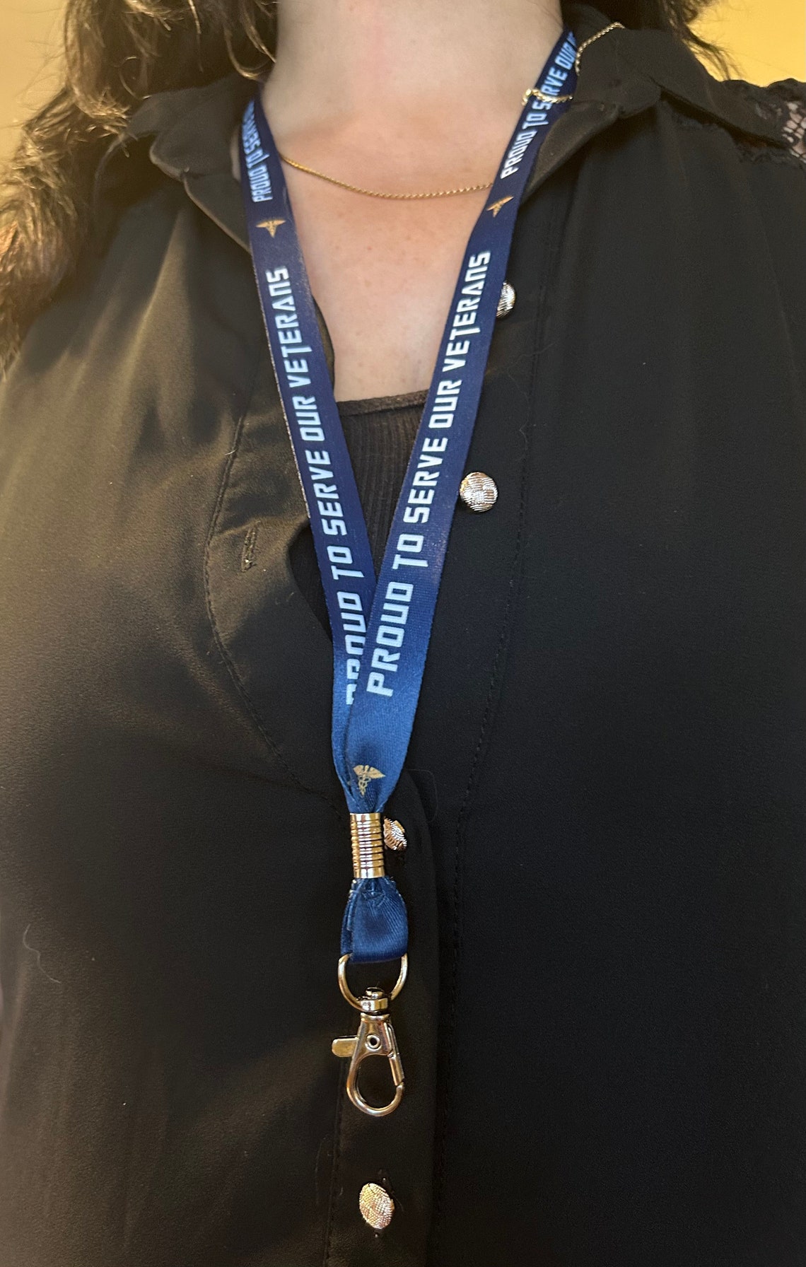 Veteran Affairs ID Badge Lanyard, Badge Holder Lanyard, VA Medical ...