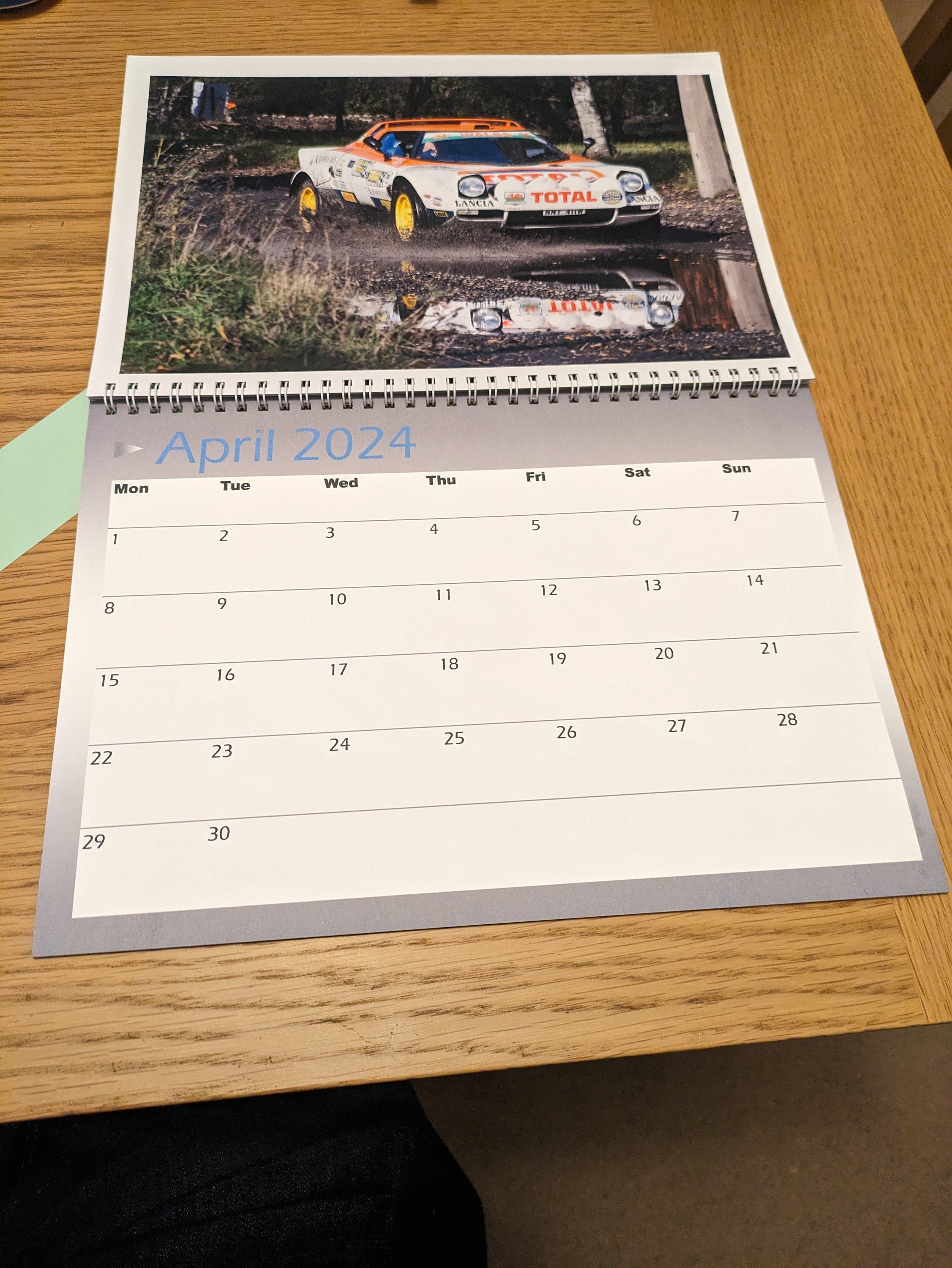 2024 A3 Talbot Sunbeam and Lancia Stratos Wall Calendar - Etsy