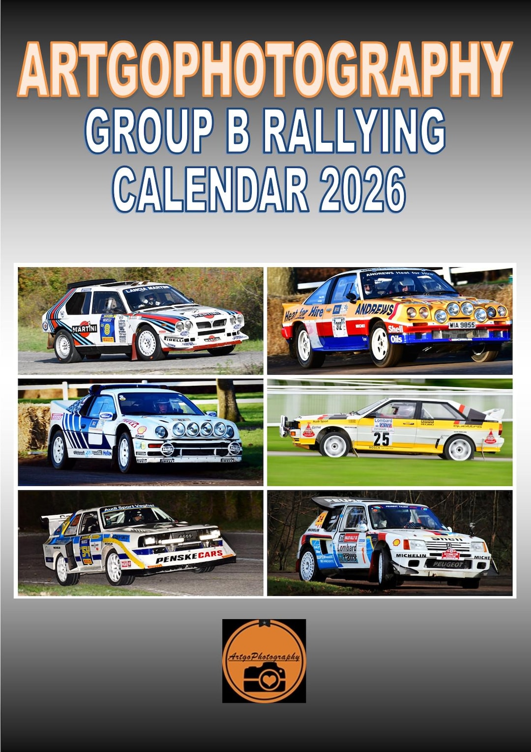 Group B Rallying Calendar A5 / A4 2026 Artgophotography - Etsy