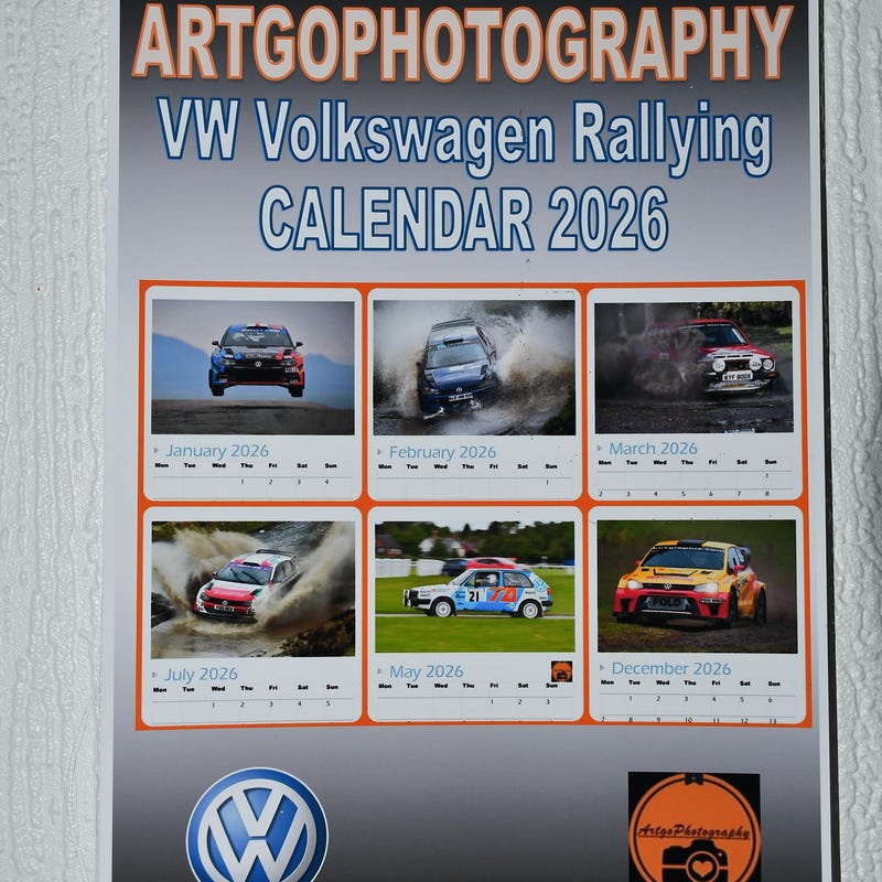 Volkswagen Calendar - Etsy Denmark