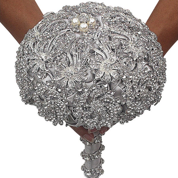 Bling Bridal Bouquet - Etsy