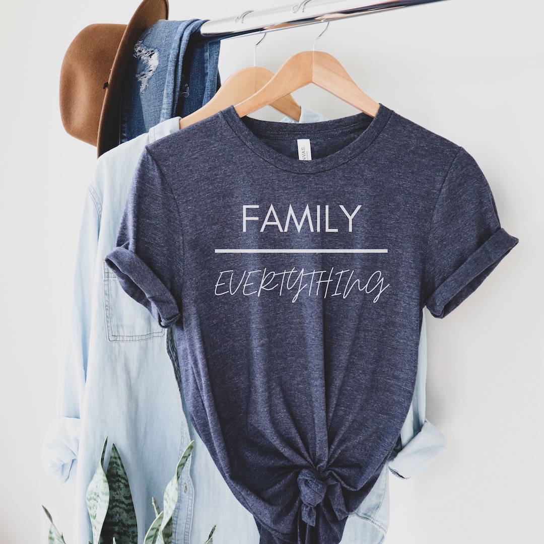 Family Over Everything Shirt, Family Shirt, Gift for Family, Gift for ...