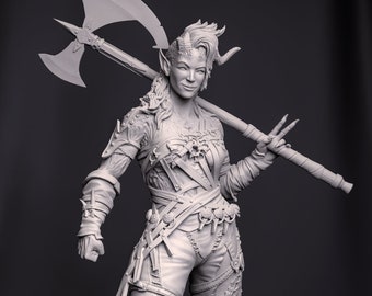 Custom 3D Printed BG3 Baldur's Gate 3 III Shadowheart Miniature v. 1 - Etsy