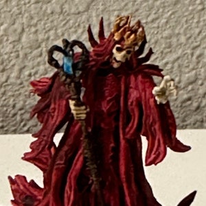 Custom 3D Printed Lich/azalin Rex - Etsy