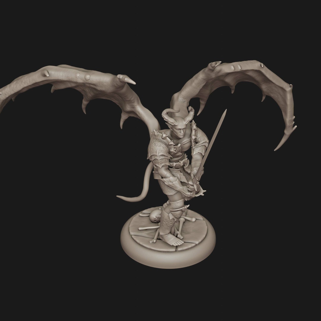 Custom 3D Printed BG3 Baldur's Gate 3 (III) Commander Zalk Miniature - Etsy