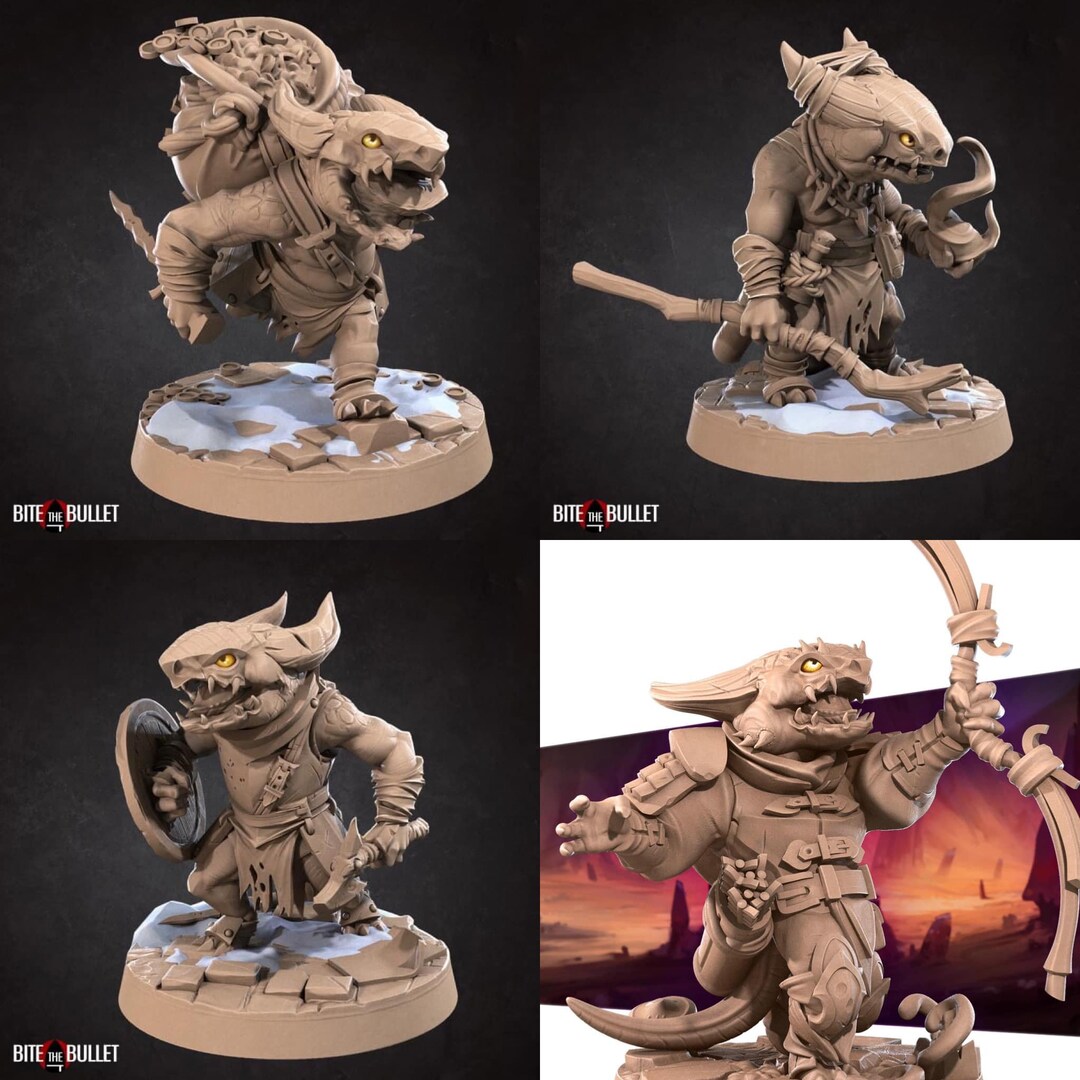Custom 3D Printed Kobolds! - Etsy